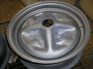 The Devine MG Diaries: Overdue Post - Rostyle Wheel Restoration