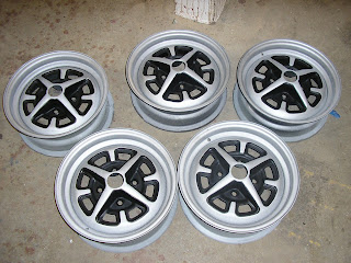 The Devine MG Diaries: Overdue Post - Rostyle Wheel Restoration