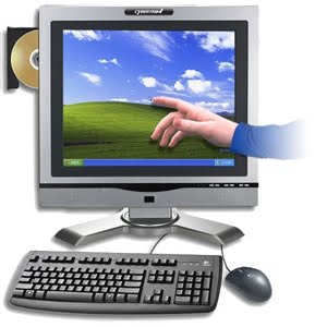 Latest Computer Tech: cybertronpc all-in-one 17" touch screen desktop