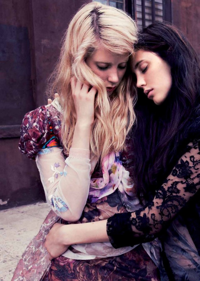 Ann Kenny and Kirby Kenny in Twin Magazine Issue #3