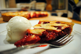 Sandras kitchen: Fresh Raspberry Pie