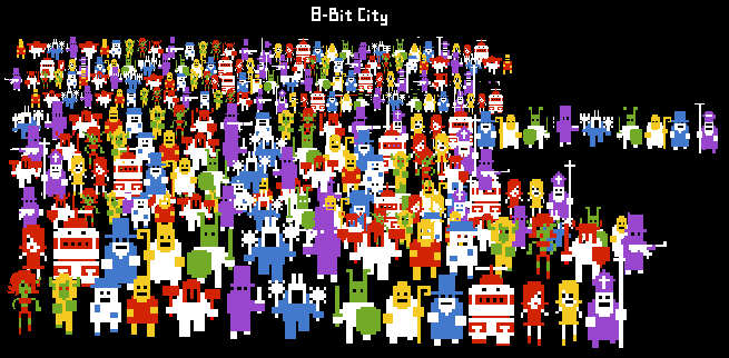 8-Bit City: Banners of 8-Bit City 2