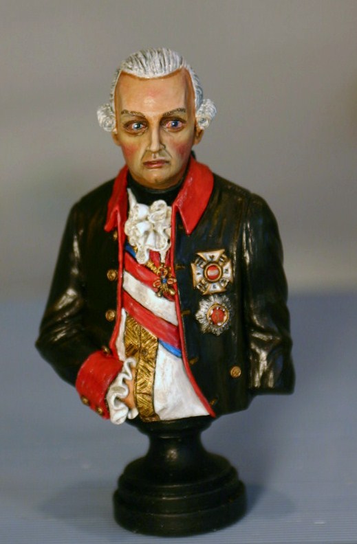 PAINTED FIGURES BY MIKE CRAMER: JOSEPH ll EMPEROR OF AUSTRIA 1745-1790