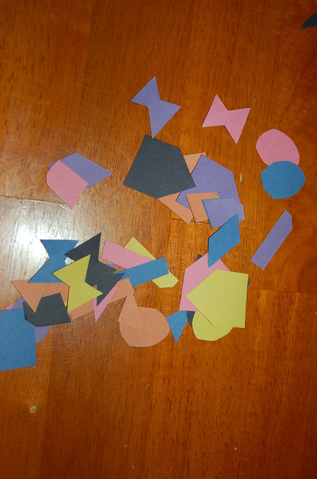 SUPER Simple Shapes Collage - Brought Back!