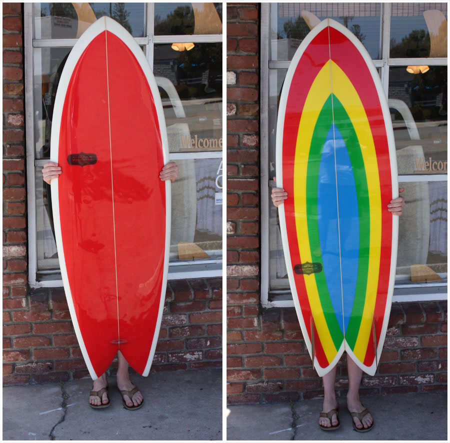Surfboard Design: Rainbow Surfboard Design