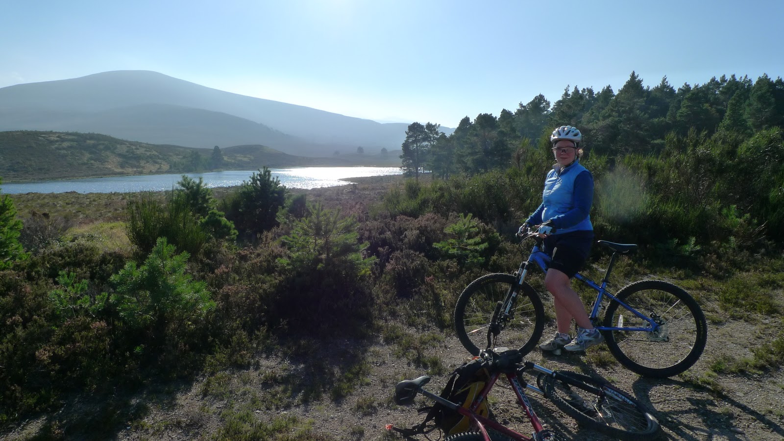 Sandy Paterson Mountaineering: Nethy Bridge Biking
