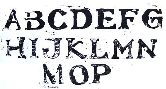 omecca: WoodBlock Fonts