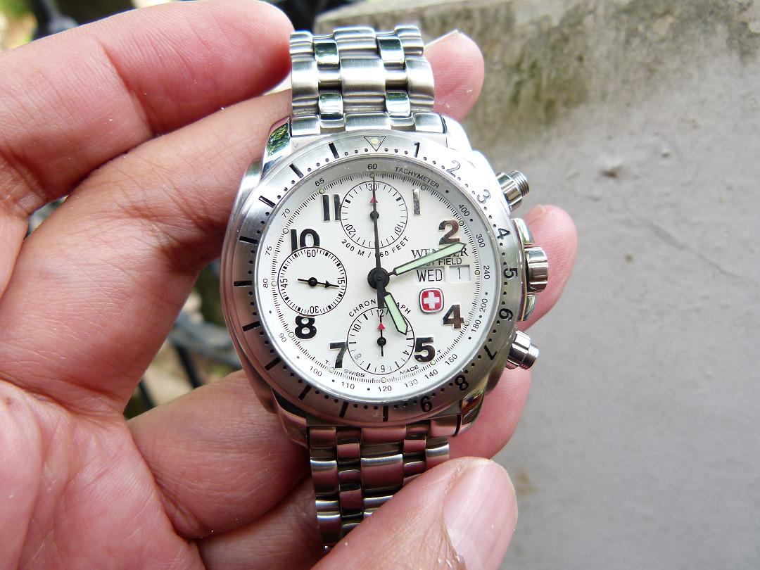 Jam tangan for sale: WENGER GST Field Automatic Chronograph (SOLD) Jam tangan for sale: WENGER GST Field Automatic Chronograph (SOLD)