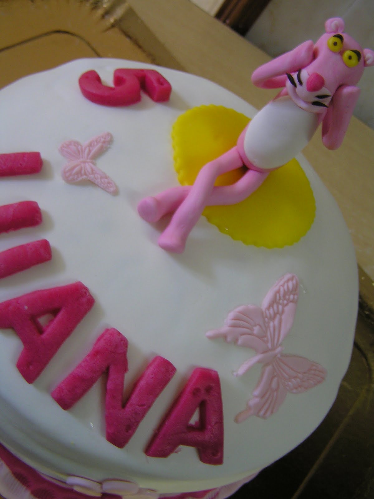 Michelle Lima Cake: Pantera Cor de Rosa
