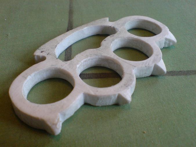 WeaponCollector's Knuckle Duster and Weapon Blog: Home made Knuckle ...