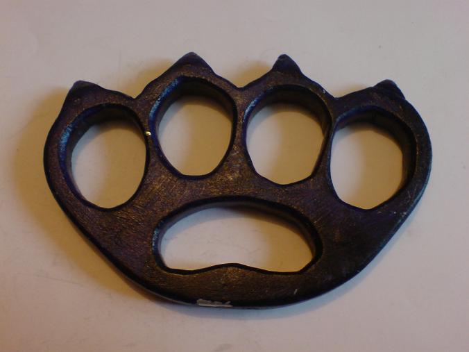 WeaponCollector's Knuckle Duster and Weapon Blog: Home Made Knuckle ...