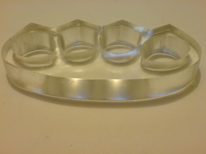 WeaponCollector's Knuckle Duster and Weapon Blog: Home Made Acrylic ...