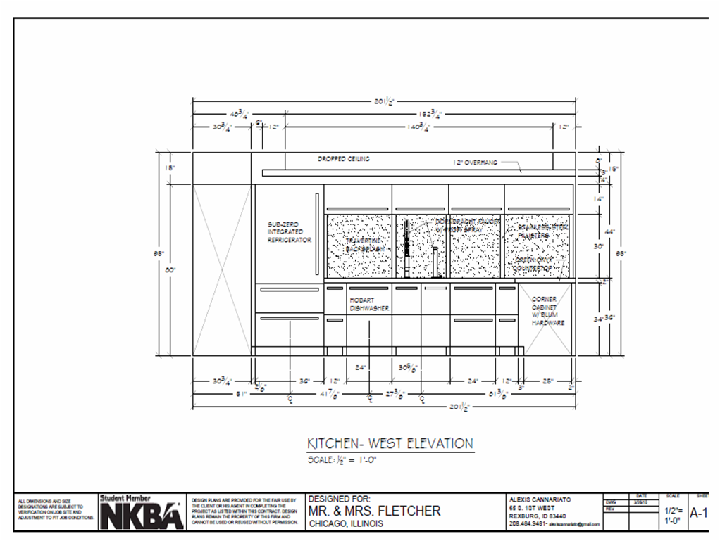 a Lexus...not just a car: NKBA Kitchen Competition Project