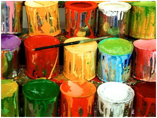 Color Talk - Colorfully Inspired: Does Paint Color Scare Hue?