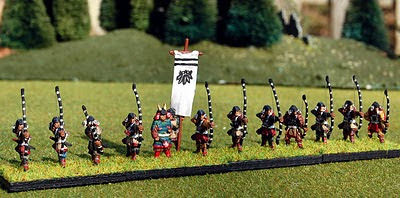 Miniature Minions: DBA Early Samurai Army Completed