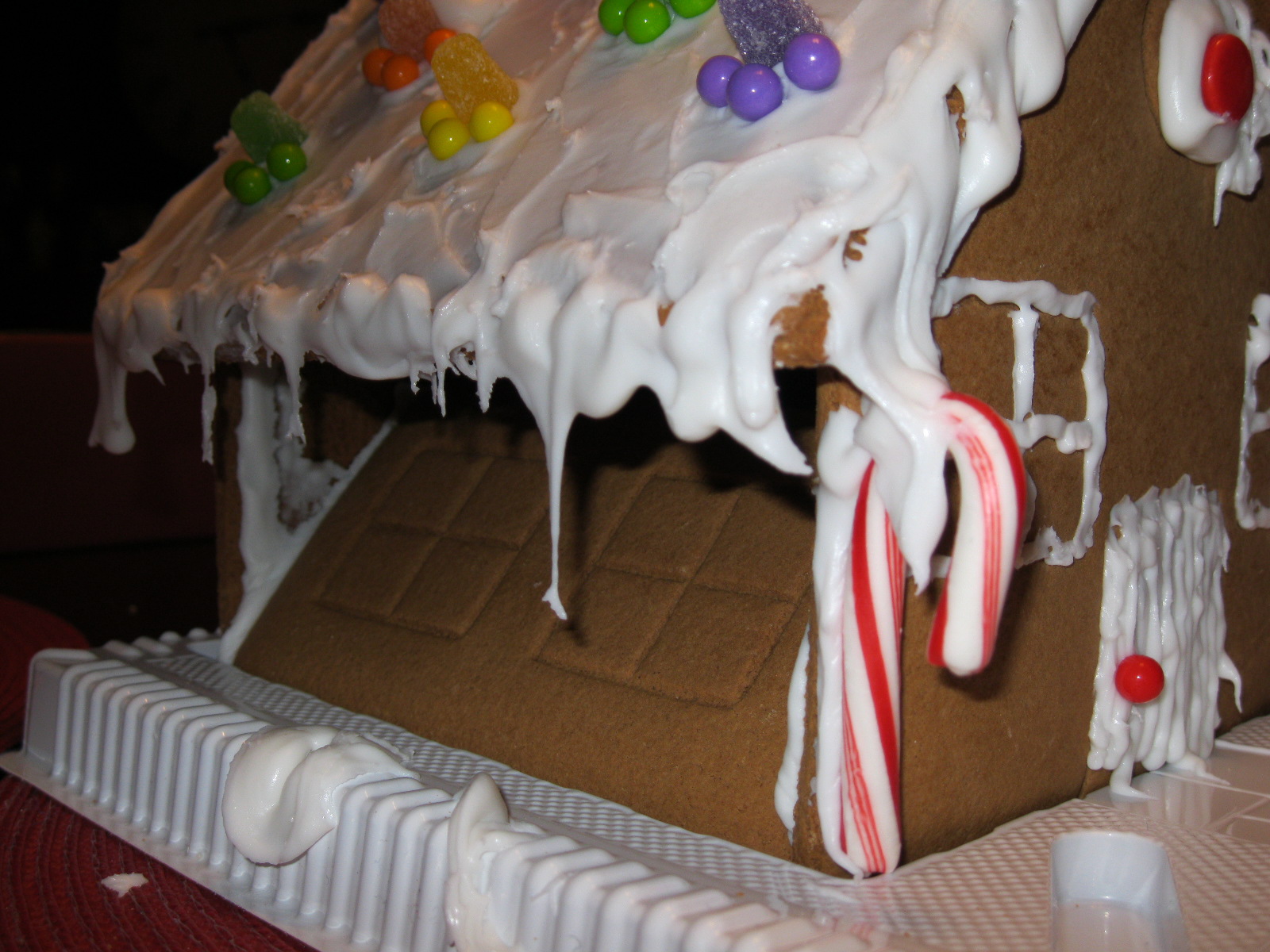 Brittany: A gingerbread house FAIL!