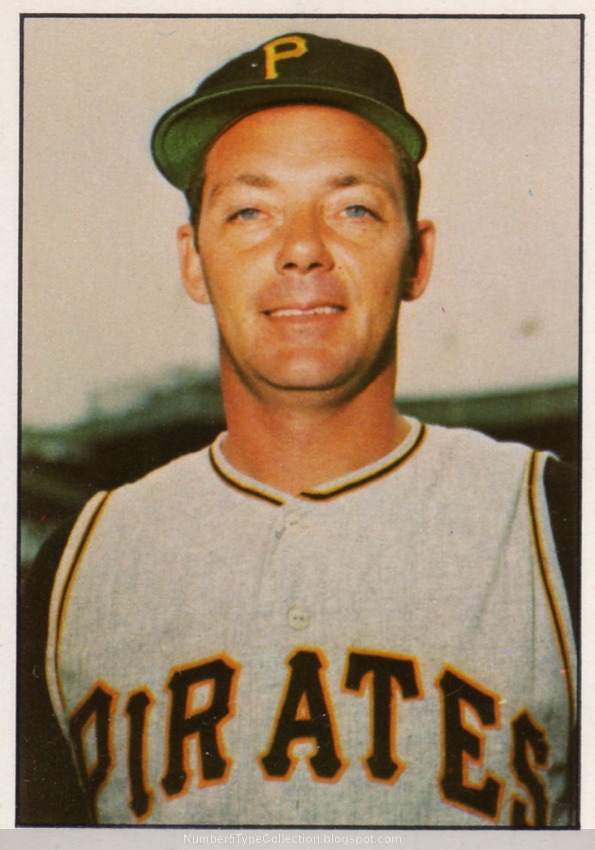 Number 5 Type Collection: 1978 TCMA "The 1960's" Baseball #5, Roy Face