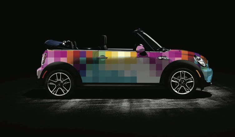 design+love: Mini Cooper Car Wraps
