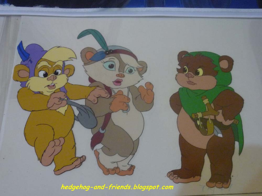 hedgehog & friends: Ewoks Cartoon Cel Production Collection (Part 3)
