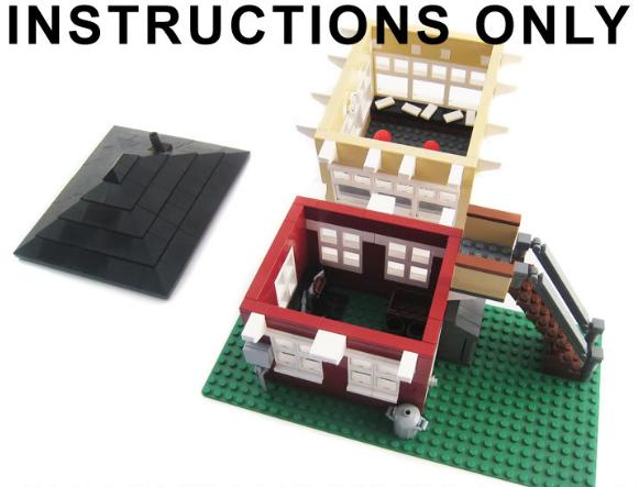 Lego Asia: Lego City Train Station & Train Signal box MOC