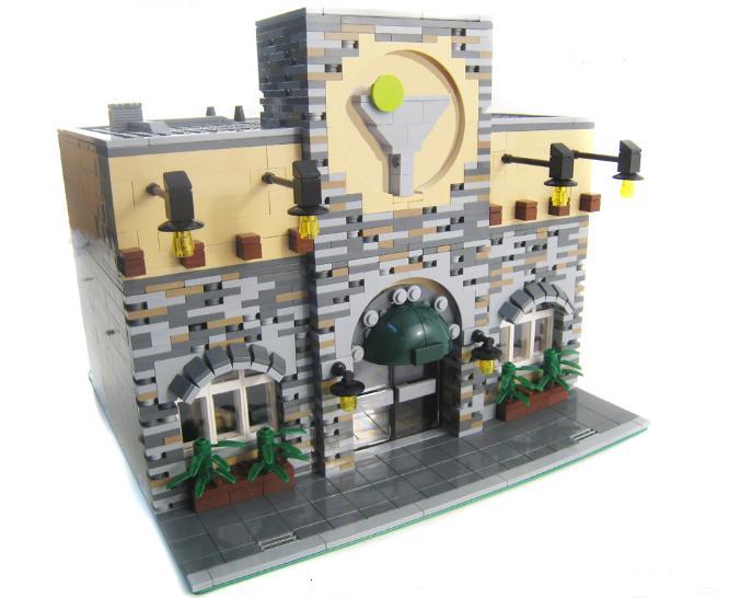 Lego Asia: Lego City Modular Restaurant MOC