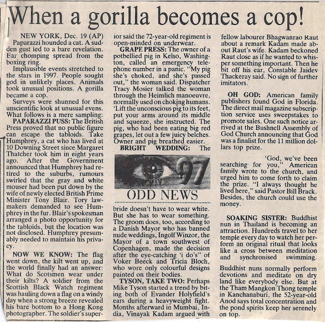 Weird News from 1997