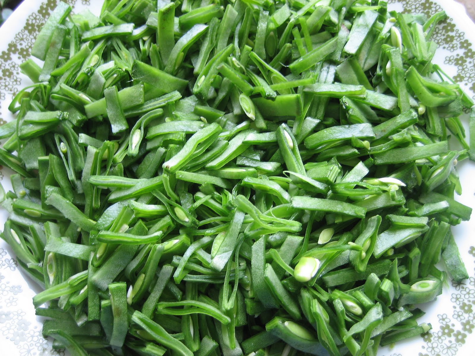 LAKSHMI'S INDIAN CURRY: AVARAKKAI PORIYAL (BROAD BEANS FRY )