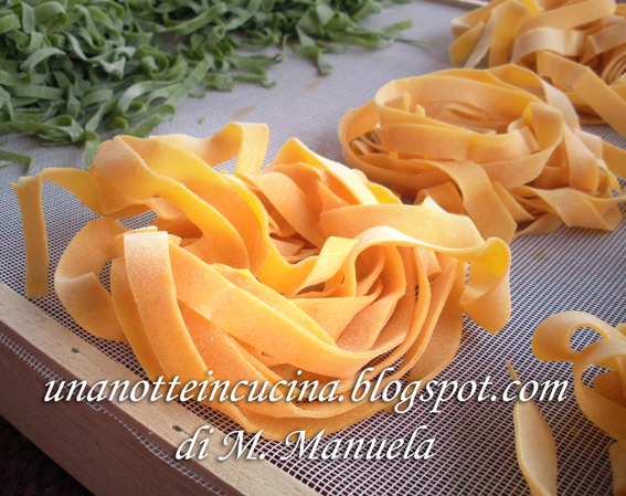 1 notte in cucina: Tagliolini, Tagliatelle, Pappardelle...