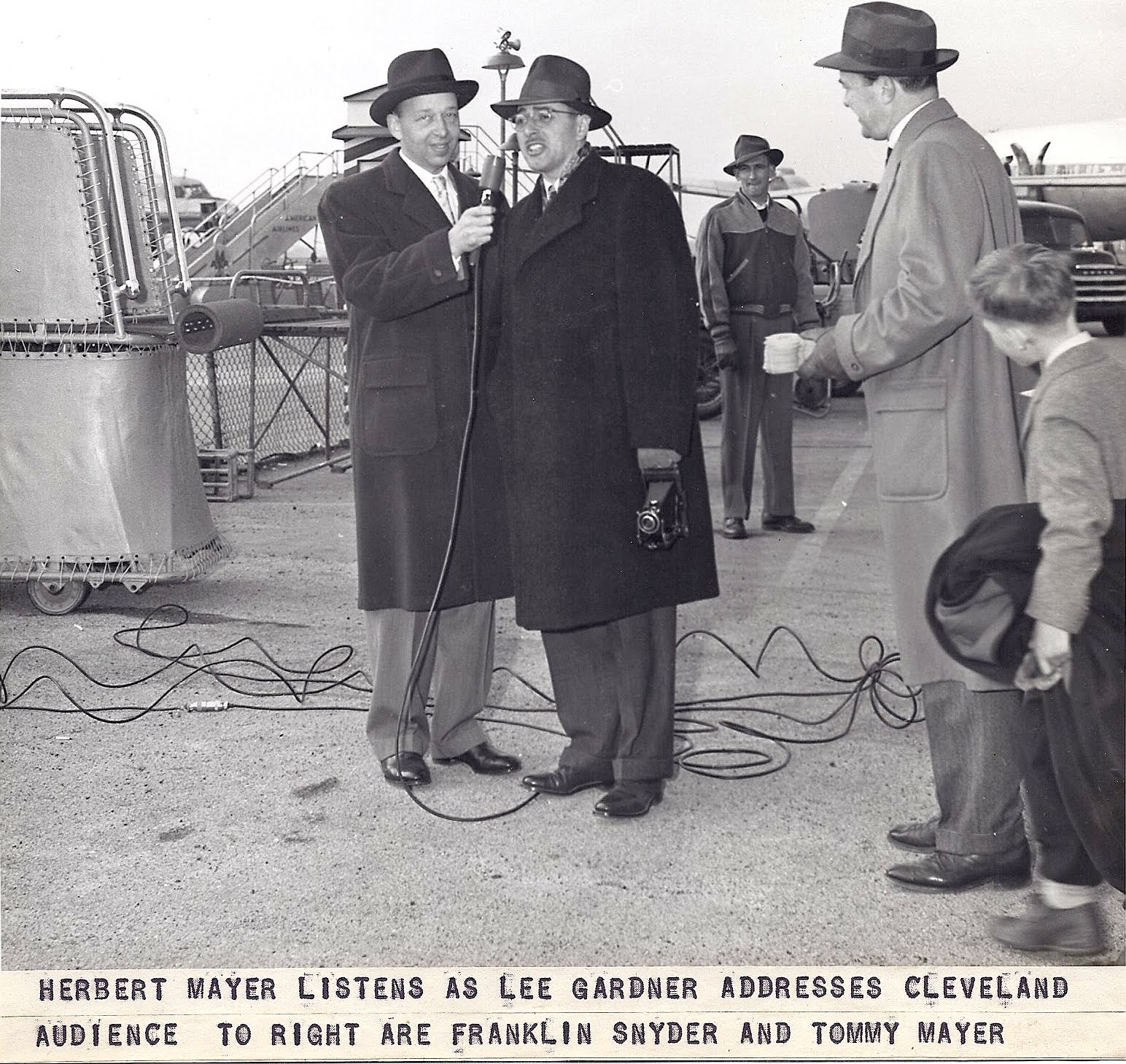 Vintage WXEL 1949 Photo Page