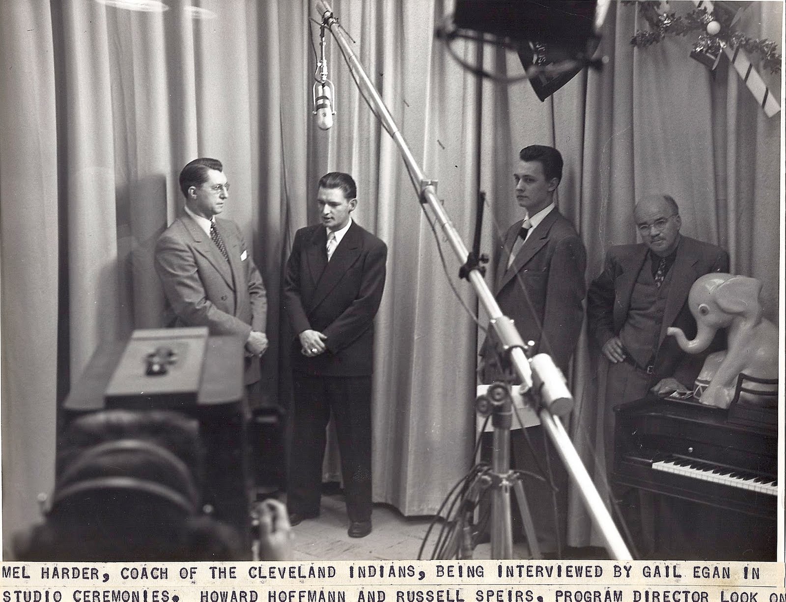Vintage WXEL 1949 Photo Page