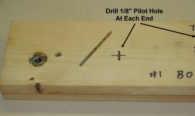 Railway Bob's Module Building Tips: T-Nuts For Alignment Pins/Bolts