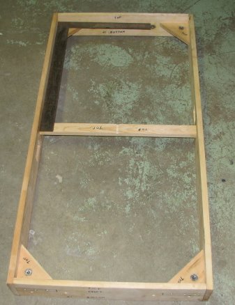 Railway Bob's Module Building Tips: The Finished Module Frames!