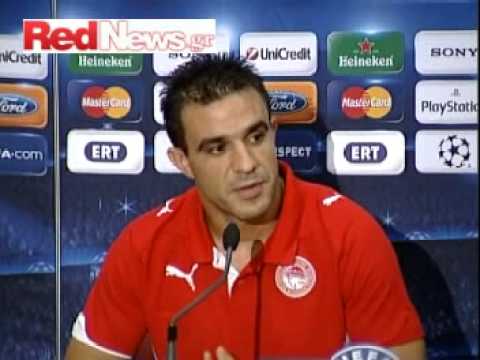 ΟΛΥΜΠΙΑΚΟΣ: ΤΑΣΟΣ ΠΑΝΤΟΣ: ΕΥΧΗ ΝΑ ΑΓΩΝΙΖΕΣΑΙ ΜΕ ΤΗ ΦΑΝΕΛΑ ΤΟΥ ΟΛΥΜΠΙΑΚΟΥ