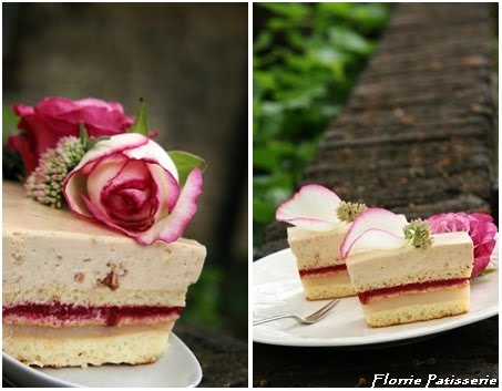 La Maison de Florence: Rose, Raspberry and Lychee Cake - Flavour of ...