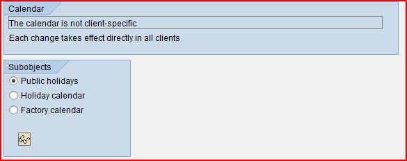 SAP Learning & Practical Solutions: Creating Factory Calender for ...