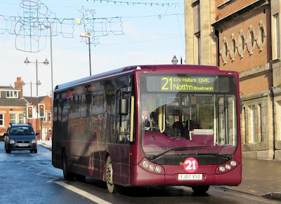 My travels with a Bus Pass: Ilkeston 9/1/10 - TrentBarton