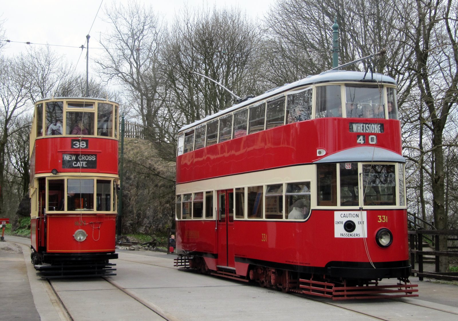 Richard's Tram Blog: Red trams