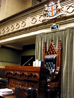 Sydney Meanderings: Parliament House - Legislative Assembly