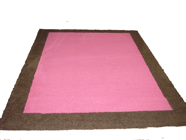 Custom Pink and Brown Rug: Custom Pink and Brown Rugs