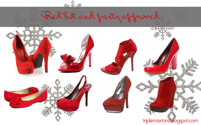 FESTIVE FOOTWEAR UNDER $100 - Triple Max Tons