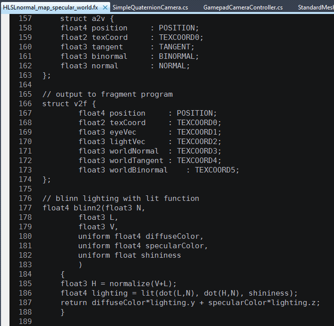 Open for Development: HLSL editing with Intellisense like behavior