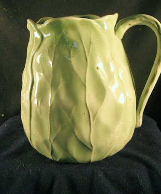 Glazed and Confused: Majolica Spotlight: Wannopee Lettuce Leaf Majolica