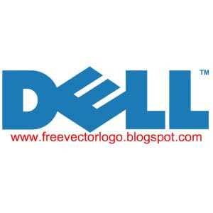 Free vector logo: Dell logo