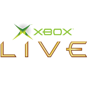 Free vector logo: X Box Live logo