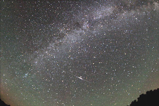 Blackholes and astrostuff: Iridium Flares and The Perseid Meteor Shower