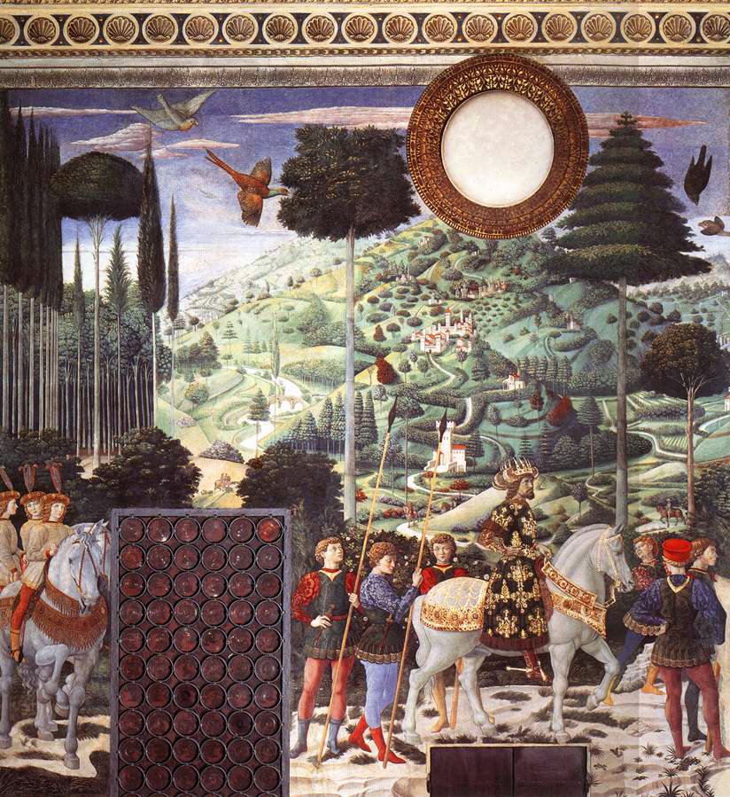 ART BLOG: Benozzo Gozzoli : Fresco of The Middle King 1460