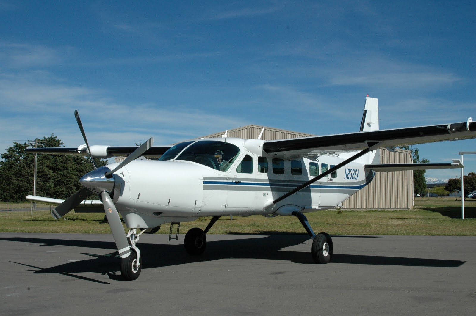 NZ Civil Aircraft: "New" Cessna Caravan Arrives
