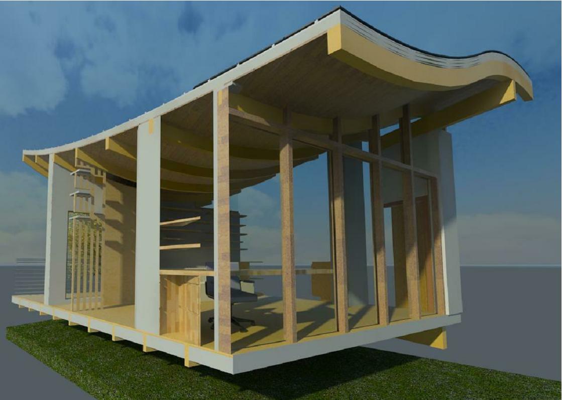 If It's Hip, It's Here (Archives): A Modern Bamboo Solar-Powered Studio ...