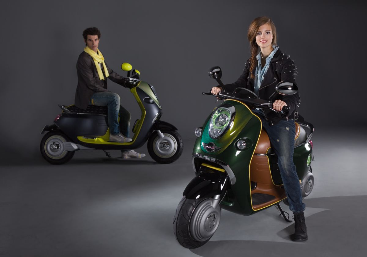 If It's Hip, It's Here (Archives): MINI Introduces E Scooter Concepts ...