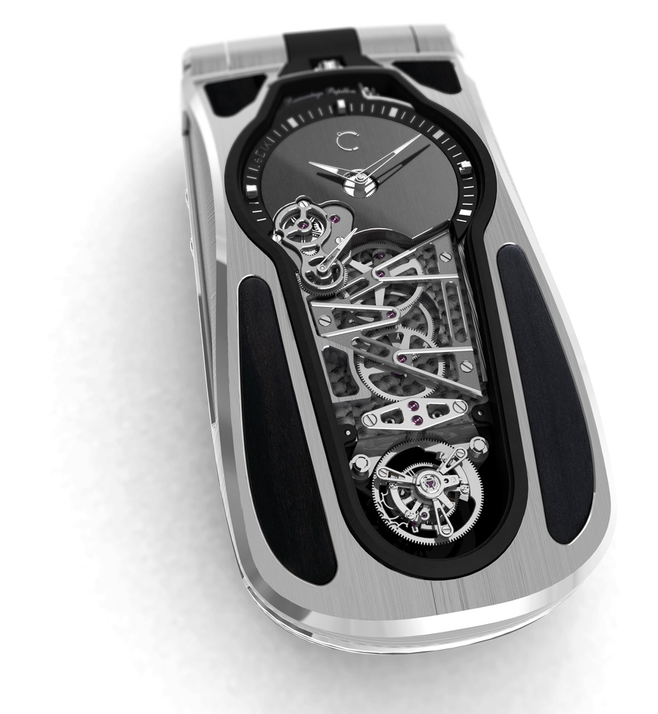 If It's Hip, It's Here (Archives): Combination Tourbillon Watch & Cell ...